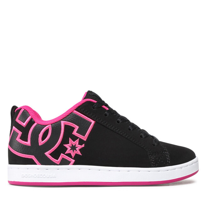Sneakers DC Court Graffik 300678 Black/Pink Stencil (KPS) | eschuhe.de