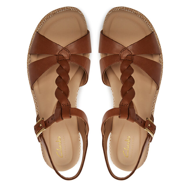 Sandali Clarks Kimmei Twist 26176394 Marrone | escarpe.it