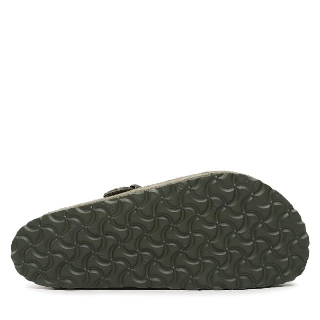 Pantoletten Birkenstock Boston 1024721 Grün | eschuhe.de