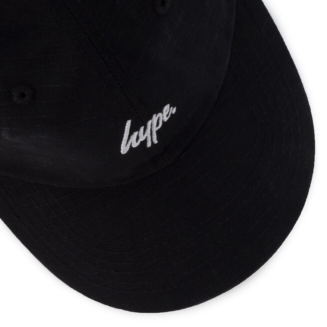 Gorra con visera HYPE Dad Hat Mini Script HY006-0110 Black/White | zapatos.es