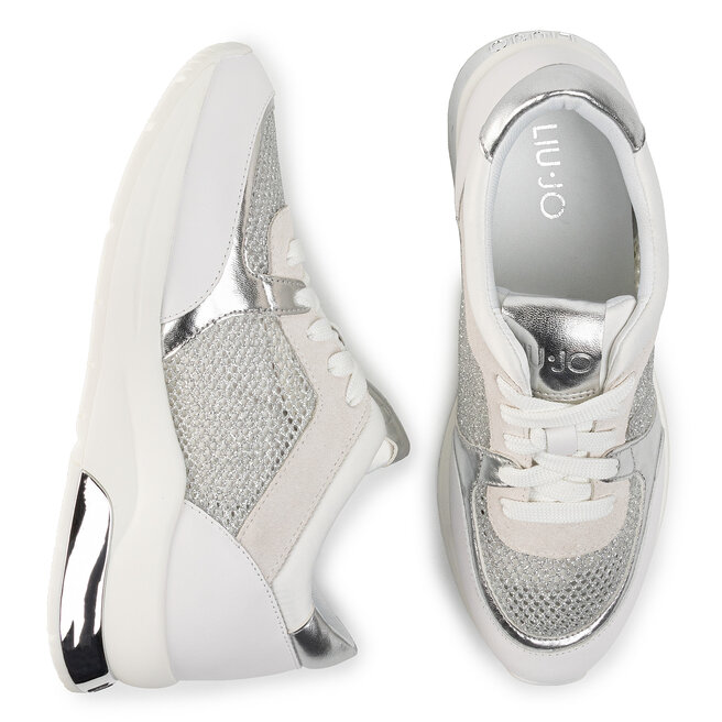 Sneakersy Liu Jo Karlie 12 BA0031 TX032 White 01111 | eobuwie.com.pl