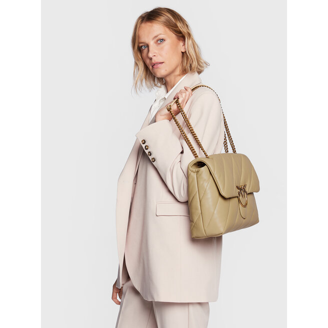 Τσάντα Pinko Love Big Puff Cl PE 23 PLTT 100037 A0F2 Light Beige D28Q ...