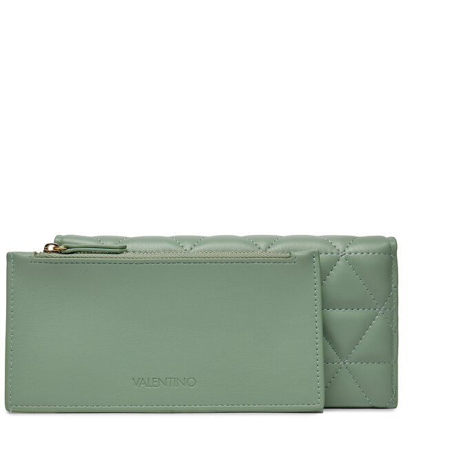 Cartera Grande Para Mujer Valentino Carnaby Vps7lo216 Salvia G44 