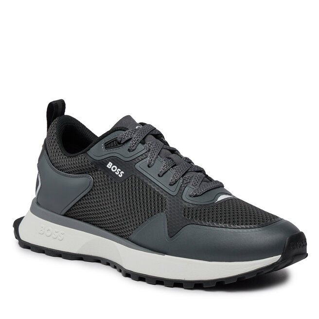 Sneakersy Boss Jonah Runn Meth 50513195 Open Grey 060 | eobuwie.com.pl