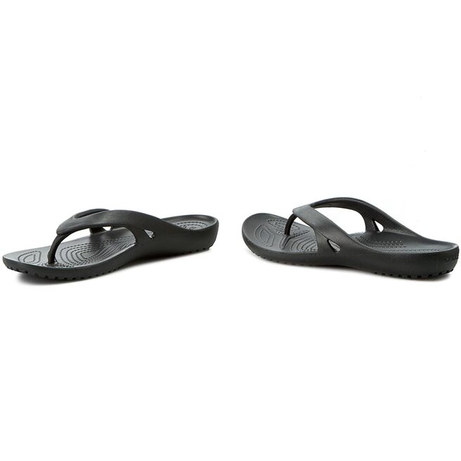 Zehentrenner Crocs Kadee II Flip W 202492 Black | eschuhe.de