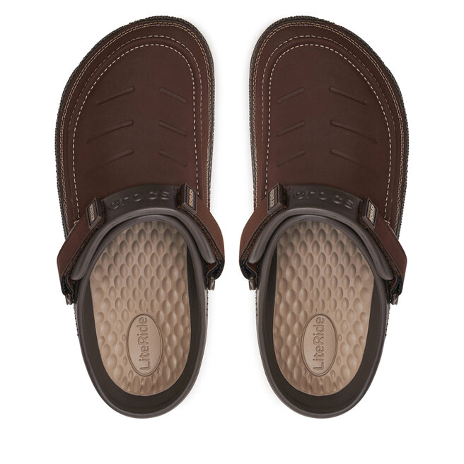 Klapki Crocs Yukon Vista Ii Lr Clog M 207689 Espresso/Mushroom 23D ...