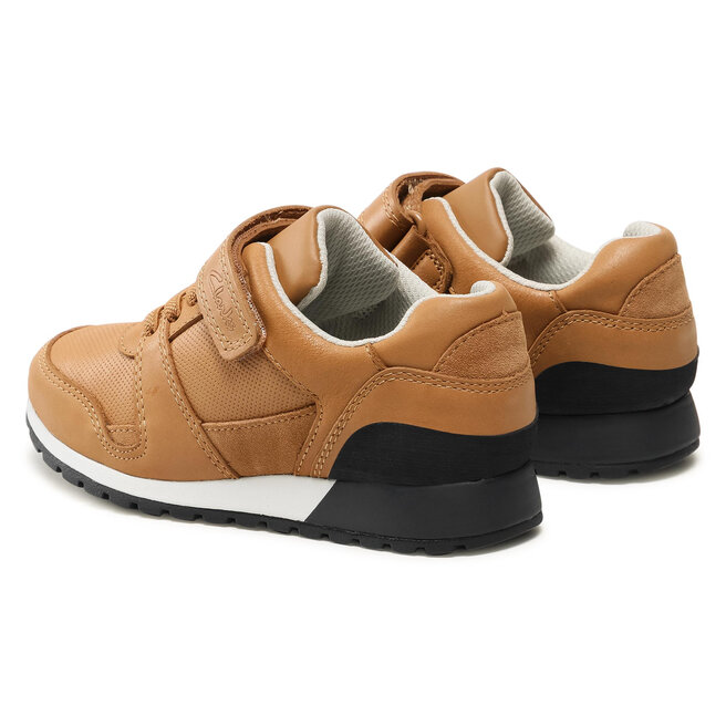 Sneakers Clarks Retro Run K 261583837 Braun | eschuhe.de