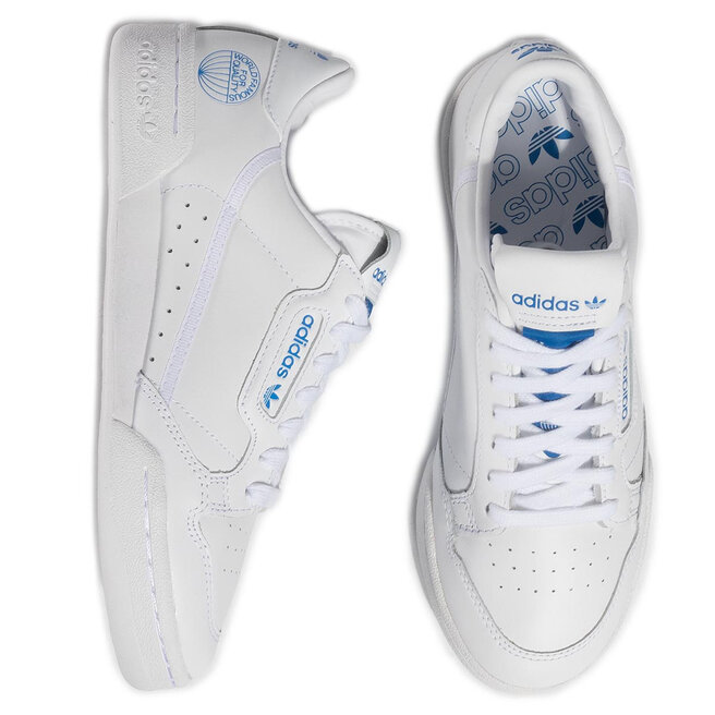 Schuhe adidas Continental 80 FV3743 Ftwwht/Ftwwht/Blubir | eschuhe.de