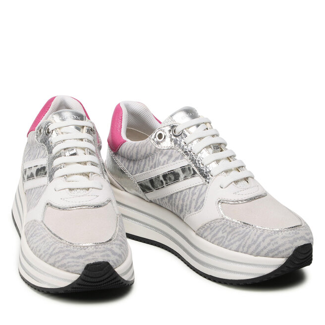 Sneakers Geox D Kency B D16QHB 0PZ22 C1002 Grigio | escarpe.it