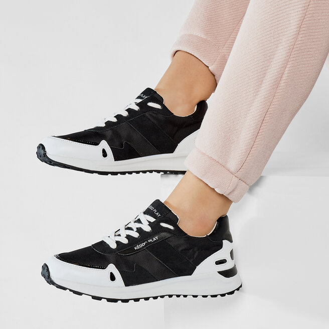 Sneakers Keddo 817113/01-05 Black/White | eschuhe.de