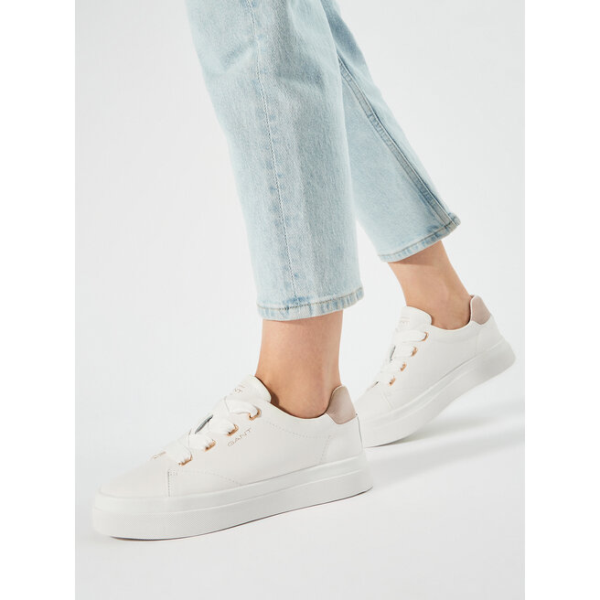 Sneakersy Gant Avona Sneaker 28531569 Biały | eobuwie.com.pl