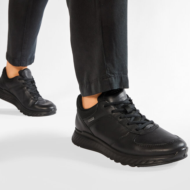 Sneakersy ECCO Exostride W GORE-TEX 83530301001 Black | eobuwie.com.pl