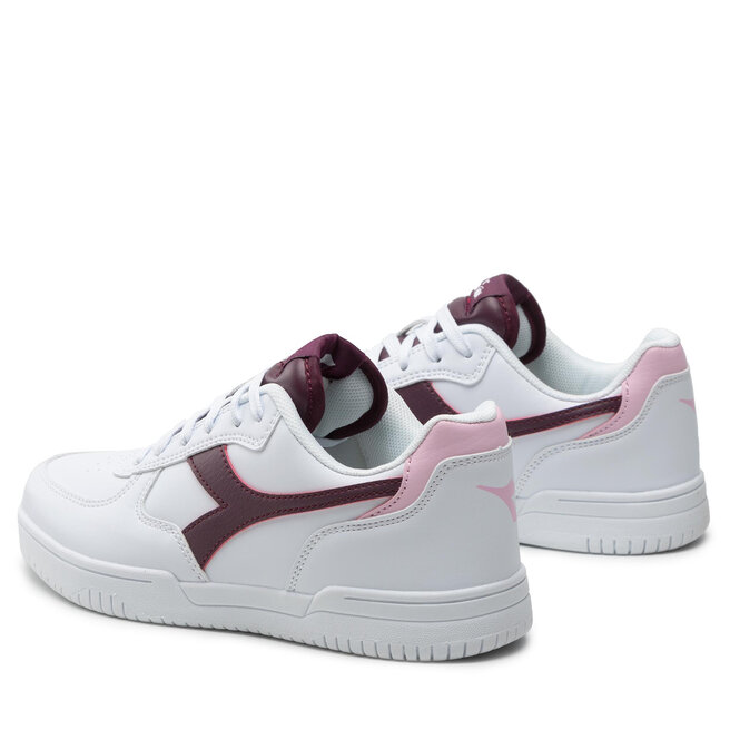 Sneakers Diadora Raptor Low Gs 101.177720 01 D0101 White/Grape Wine ...