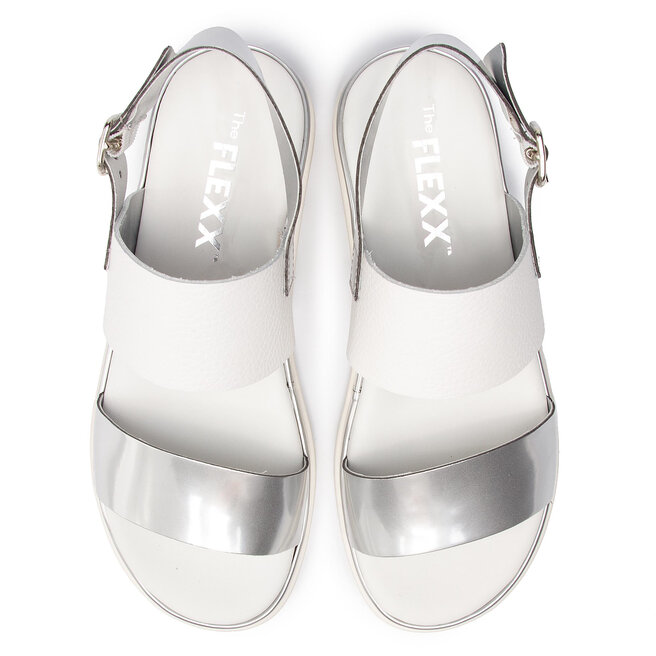 Sandały The Flexx Samantha D1507/25 Srebrny | eobuwie.com.pl