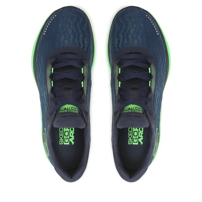 Buty Skechers Go Run Ride 10 246045/NVLM Navy/Lime | eobuwie.com.pl