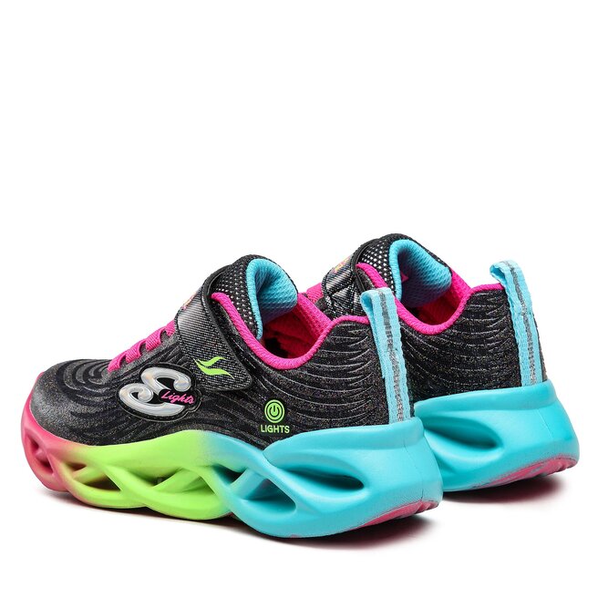 Sneakers Skechers Color Radiant 302325L/BKMT Negru | epantofi.ro