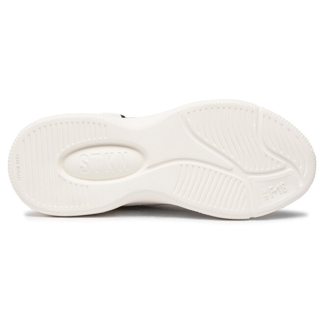 Sneakers Stokton LOGO-UP-D White/Black • Www.epantofi.ro