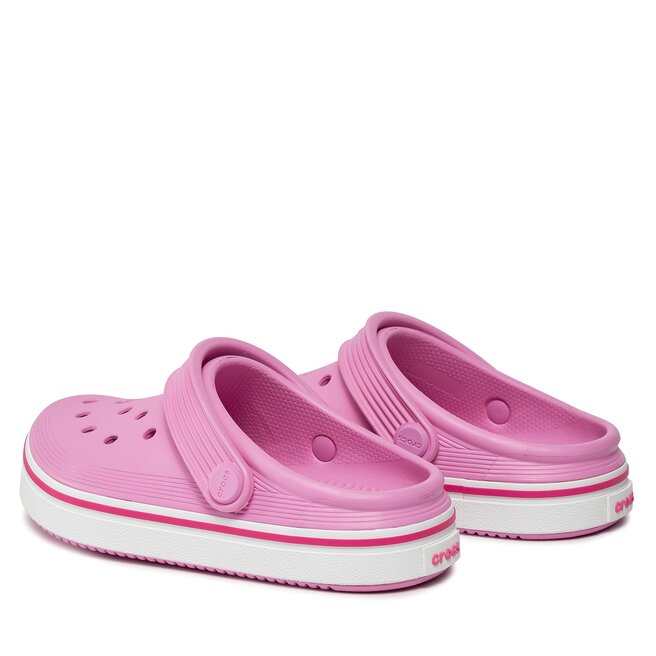 Nazouváky Crocs Crocs Crocband Clean Clog Kids 208477 Taffy Pink 6SW ...