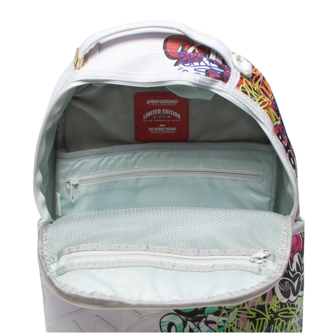 Plecak SPRAYGROUND Half Graff Dlx Backpack 910B4123NSZ Biały | eobuwie ...