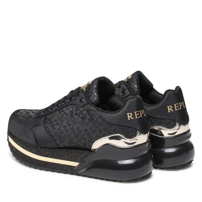 Sneakers Replay New Penny Total GWS3D .000.C0034T Black 0003 | eschuhe.de