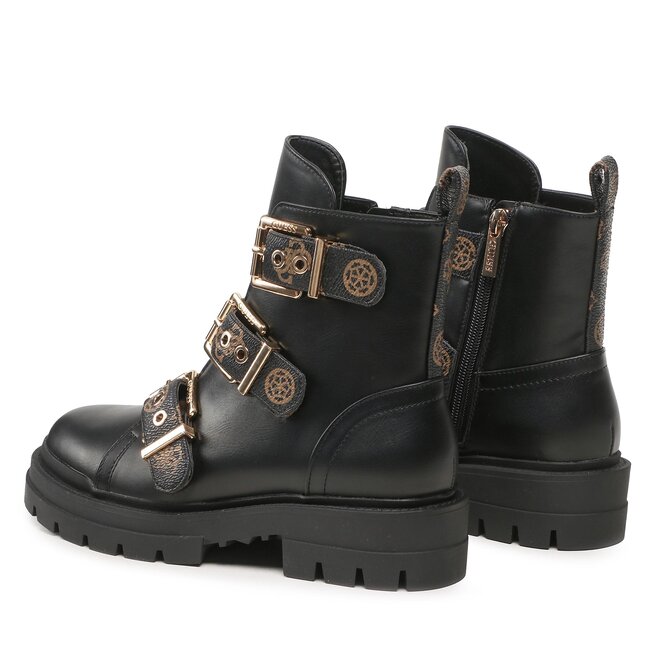 Botine Guess FL7O2B LEA10 Negru | epantofi.ro