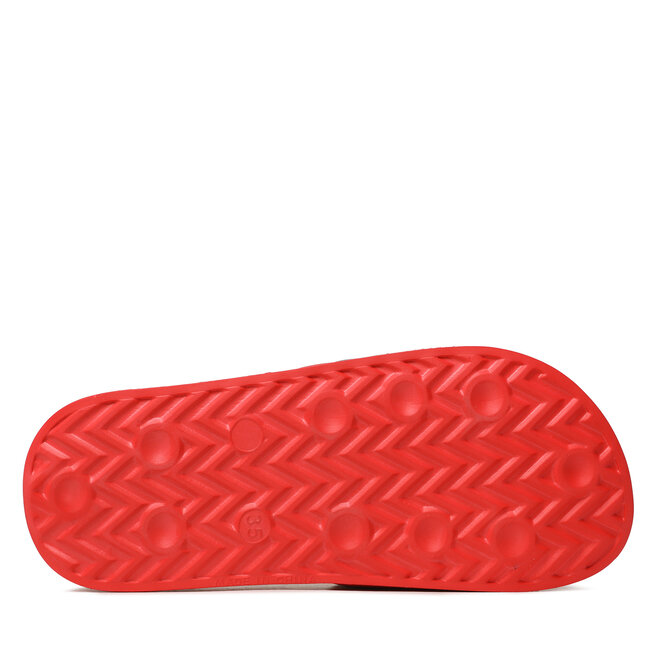 Pantoletten Tommy Hilfiger Stripes Pool Slide T3B0-32932-1172 S Red 300 ...