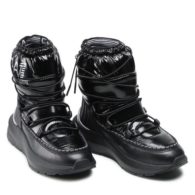Botas de nieve EA7 Emporio Armani X8M002 XK230 R926 Full Black Mountain | zapatos.es