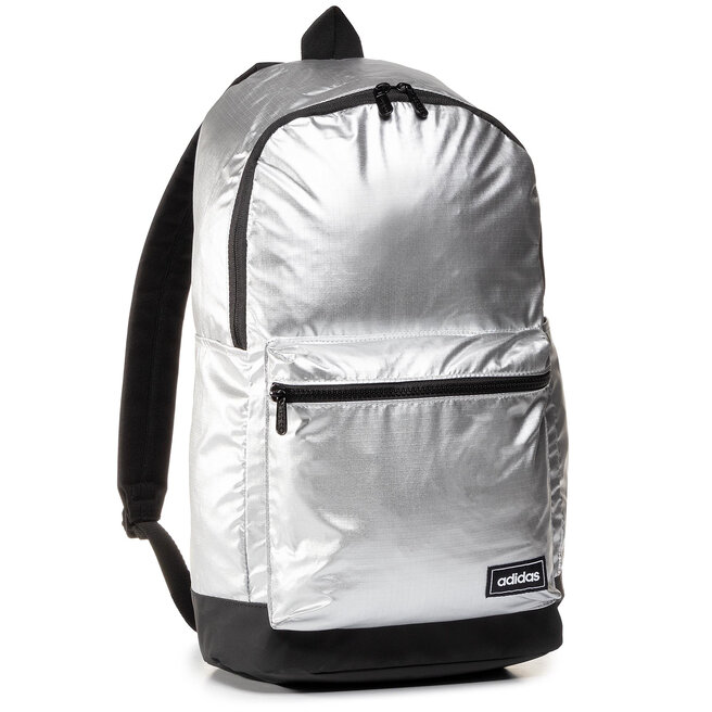 Rucksack adidas Clsc M Mtlc FL4047 Metsil/Black/White | eschuhe.de