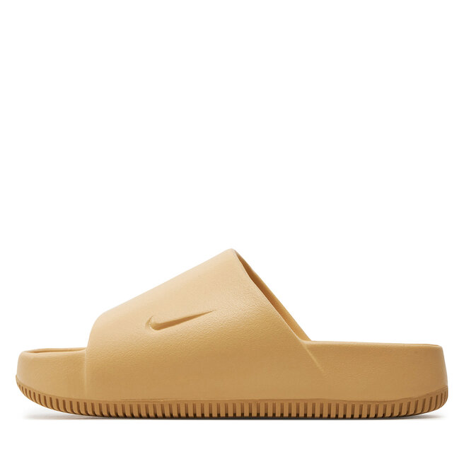 Klapki Nike Calm Slide DX4816 200 Beżowy | eobuwie.com.pl
