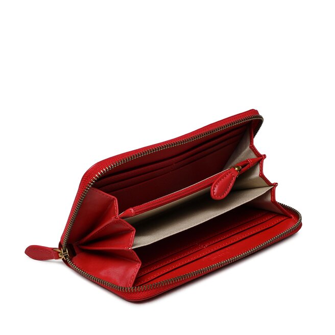 Duży Portfel Damski Pinko Ryder Zip Around PE 23 PCPL 100250 A0F1 Red ...