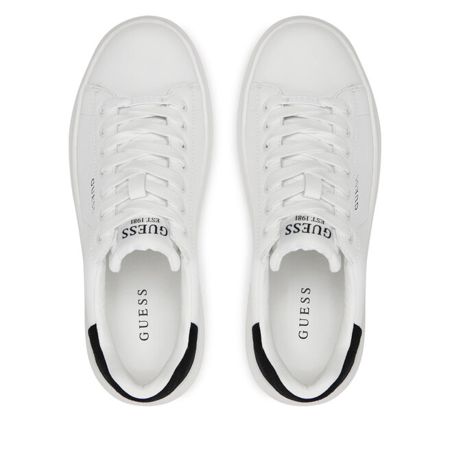 Sneakers Guess Elbina FLJELB LEA12 Weiß | eschuhe.de