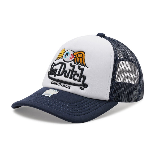 Cap Von Dutch Baker 7030182 White/Navy | eschuhe.de