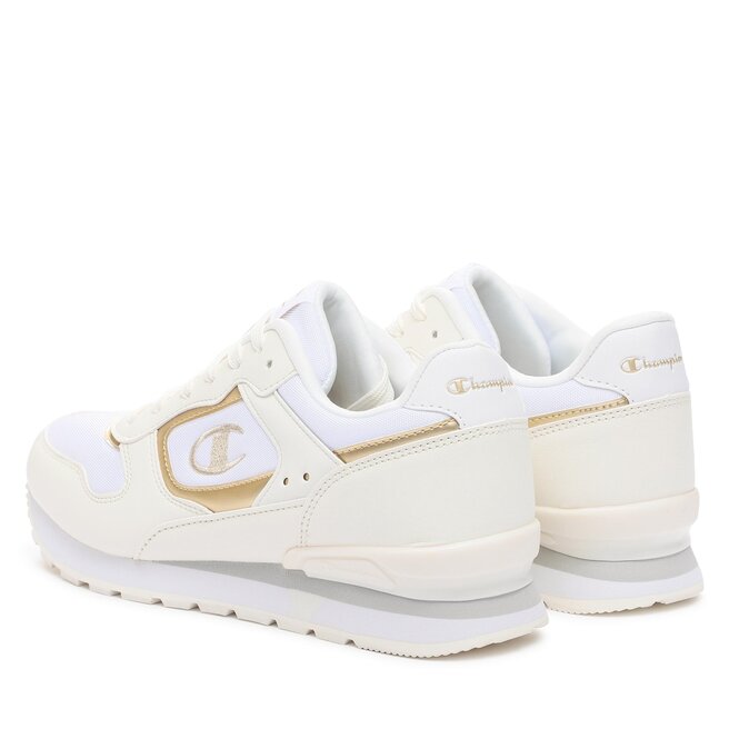 Sneakers Champion Run 85 Shiny Low Cut Shoe S11644-WW002 Wht/Gold ...