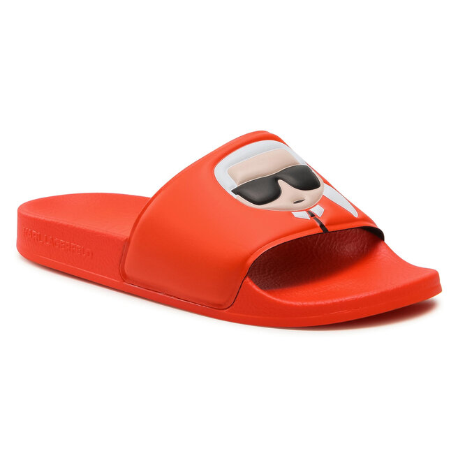 Chanclas KARL LAGERFELD KL80905 Orange Rubber | zapatos.es