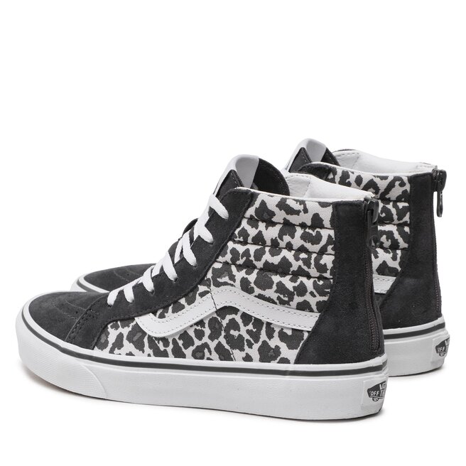 Sneakers Vans Sk8-Hi Zip VN0A4UI41O71 Snow Leopard Asphalt | epantofi.ro