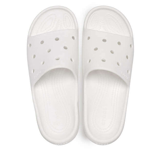 Klapki Crocs Classic Slide V 209401 Biały | eobuwie.com.pl