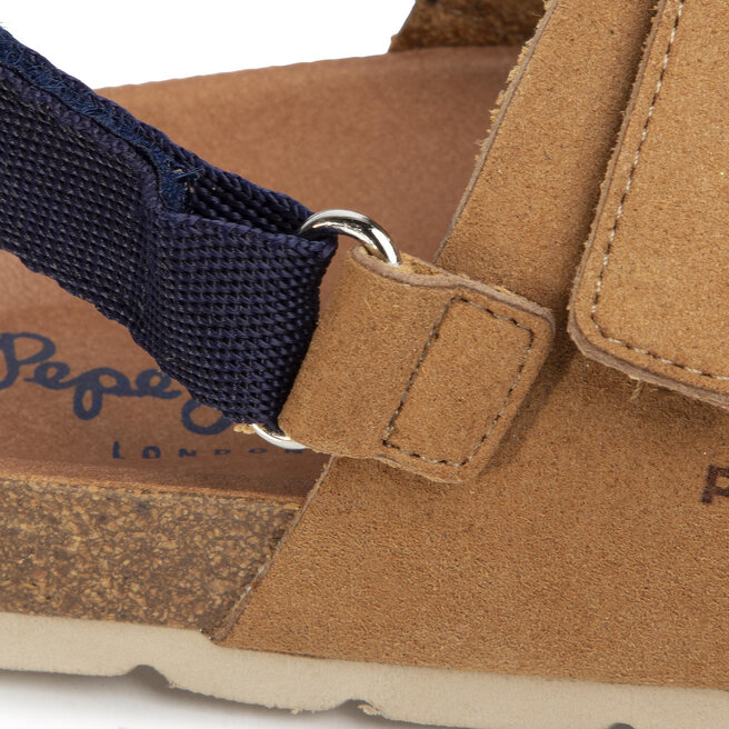 Sandalen Pepe Jeans Bio Velcro Boy PBS90038 Braun | eschuhe.de