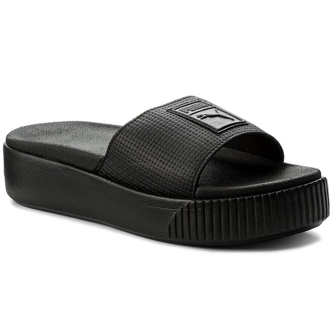 Παντόφλες Puma Platform Slide Wns Ep 366122 02 Puma Black | epapoutsia.gr