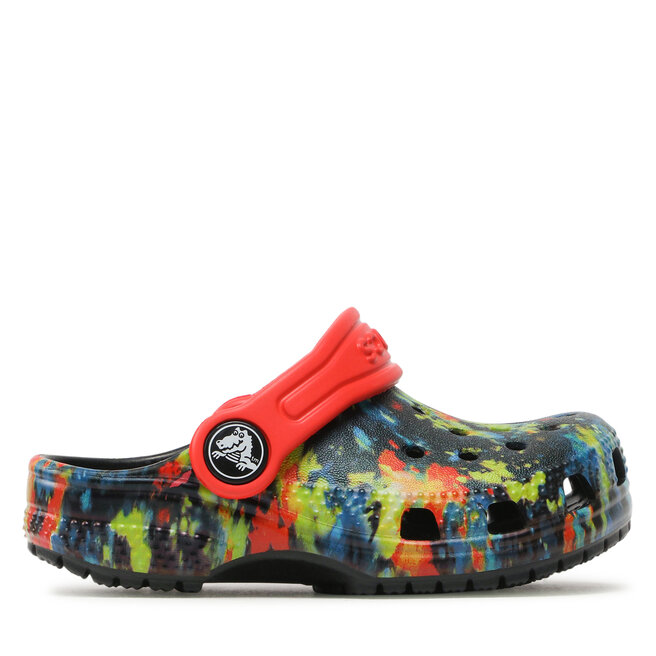 Παντόφλες Crocs Classic Tie Dye Graphic Clog T 206994 Turq Tonic/Multi ...