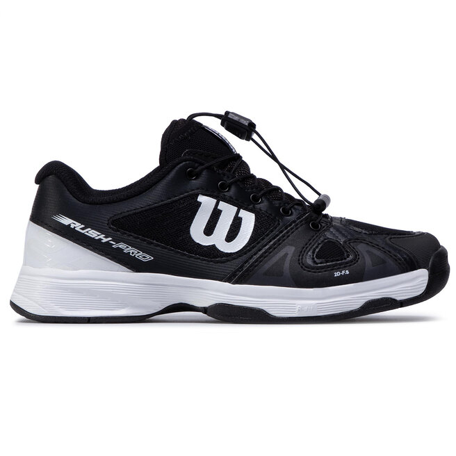 Schuhe Wilson Rush Pro Jr Ql WRS326230 Black/Wht/Black | eschuhe.de
