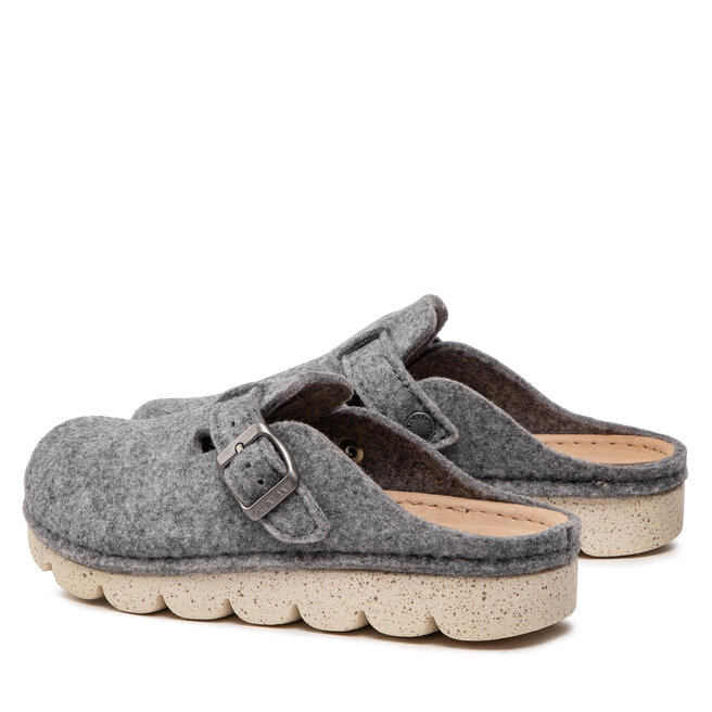 Παντόφλες Σπιτιού Grünland Poff CI2753-40 Grigio 1 | epapoutsia.gr