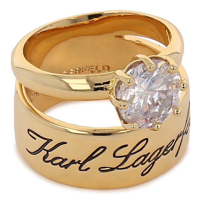 2er-Set Ringe KARL LAGERFELD 231W3923 Gold A780 | eschuhe.de