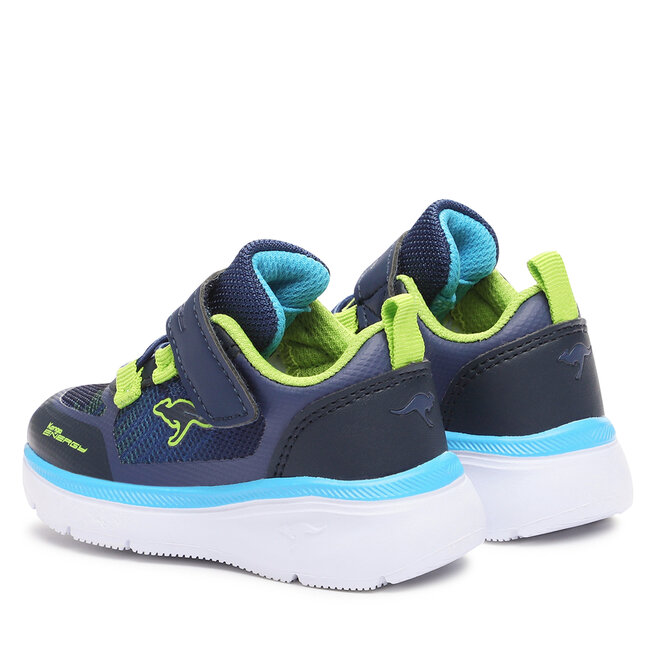 Сникърси KangaRoos K-Iq Swatch Ev 00001 000 4054 M Dk Navy/Lime | obuvki.bg