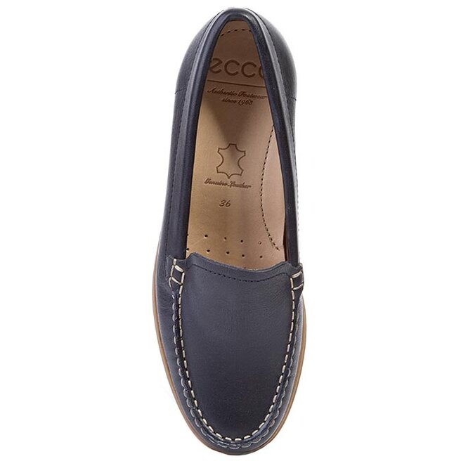 Mokasyny ECCO Siena 34075301086 Niebieski | eobuwie.com.pl