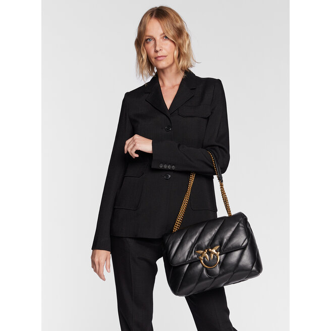 Bolso Pinko Love Big Puff Cl. PE 23 PLTT 100037 A0F2 Black Z99Q ...