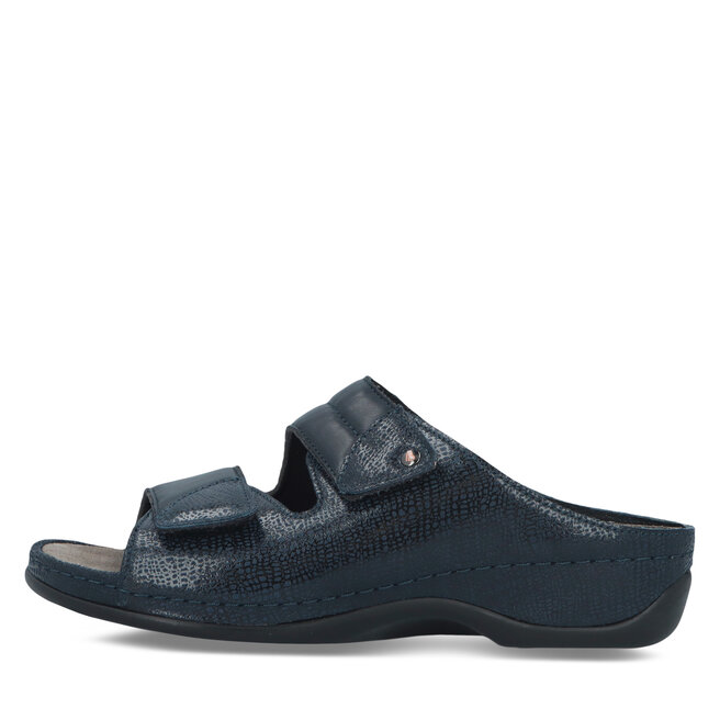 Klapki Berkemann Finja 1021 Blue 316 | eobuwie.com.pl