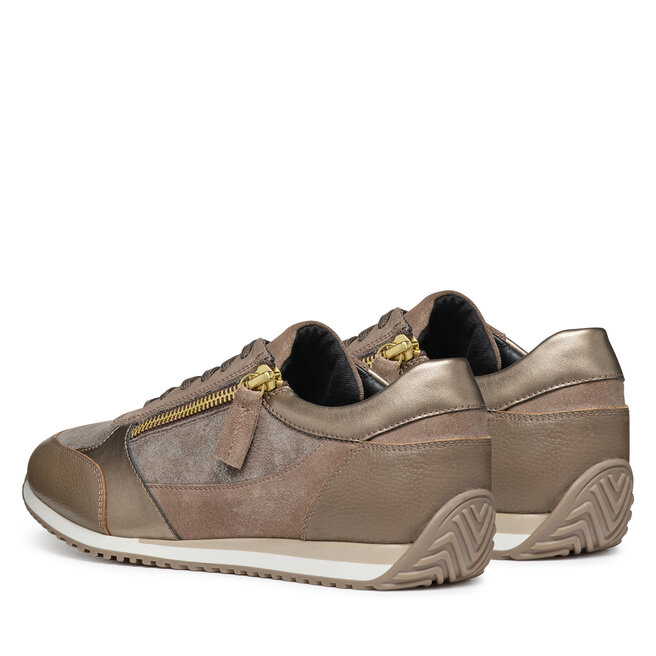 Sneakers Geox D Calithe D36N0A 022TC C6692 Dk Taupe | epantofi.ro