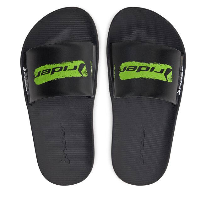 Chanclas Rider Speed Slide In 11816 Black/Green AE755 | zapatos.es