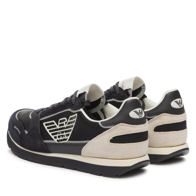 Sneakers Emporio Armani X4X537 XN730 T409 Navy/Silv/Blk/Vanill | eschuhe.de