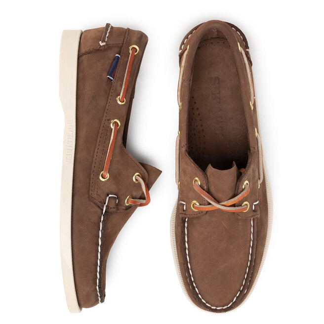 Мокасини Sebago Docksides Portland Nubuck 7000GA0 Dk Brown 901 | obuvki.bg